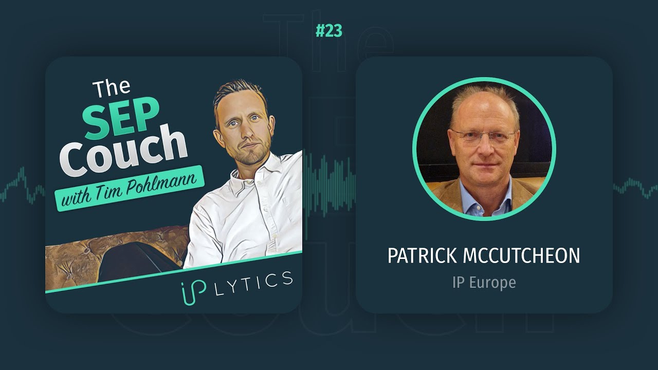 #23 Patrick McCutcheon | IP Europe’s take on FRAND - YouTube
