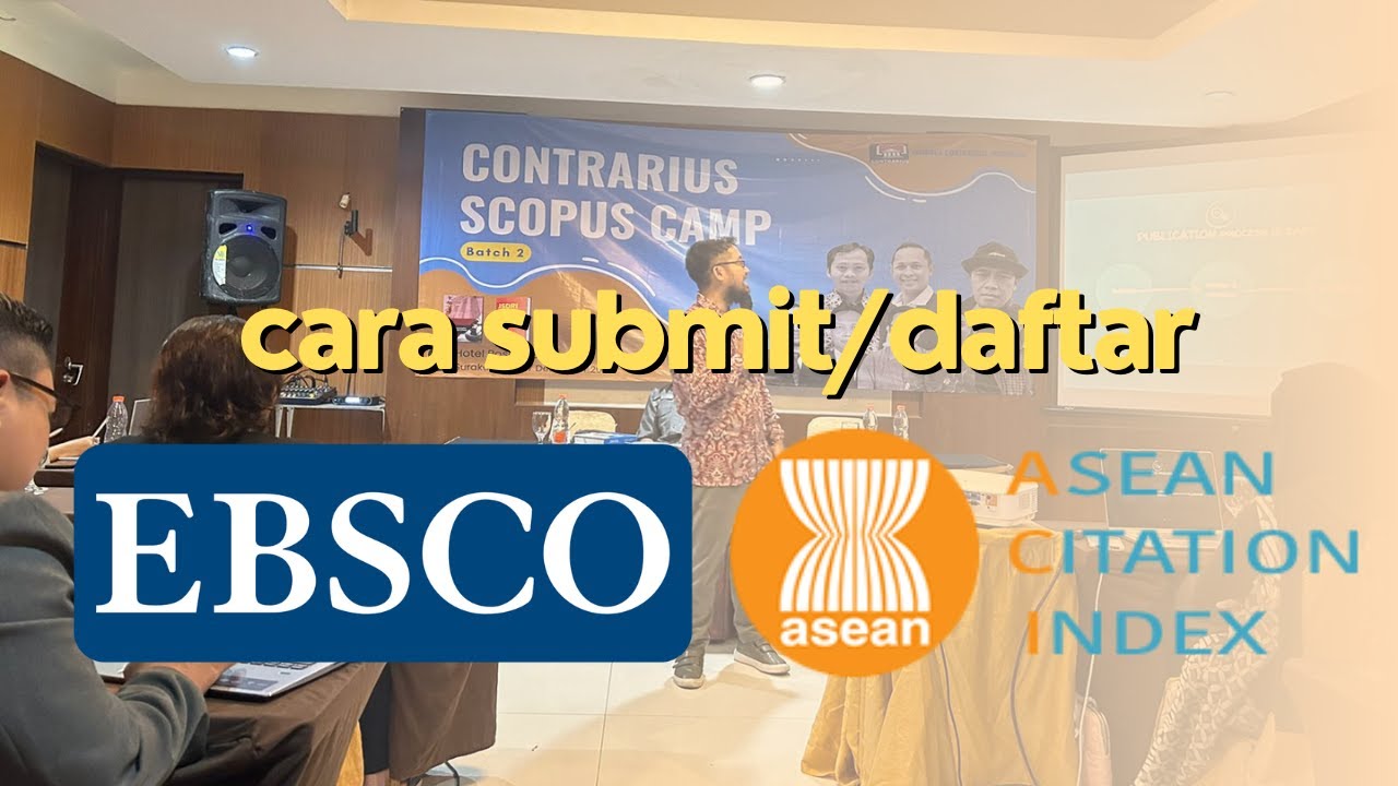 Cara Daftar di EBSCO dan ASEAN Citation Index (ACI) - YouTube
