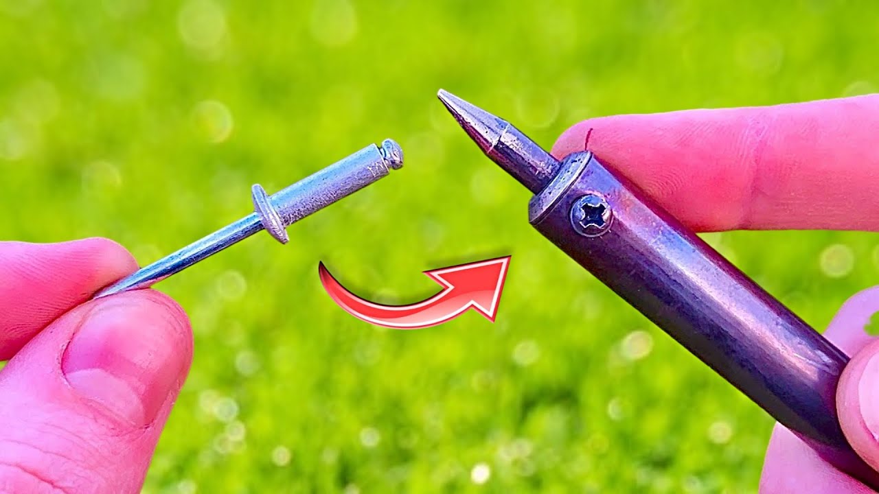 The strangest method of soldering with rivets - YouTube