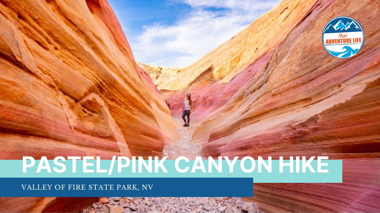 Pastel/Pink Canyon Hike - Valley of Fire State Park, Nevada - YouTube