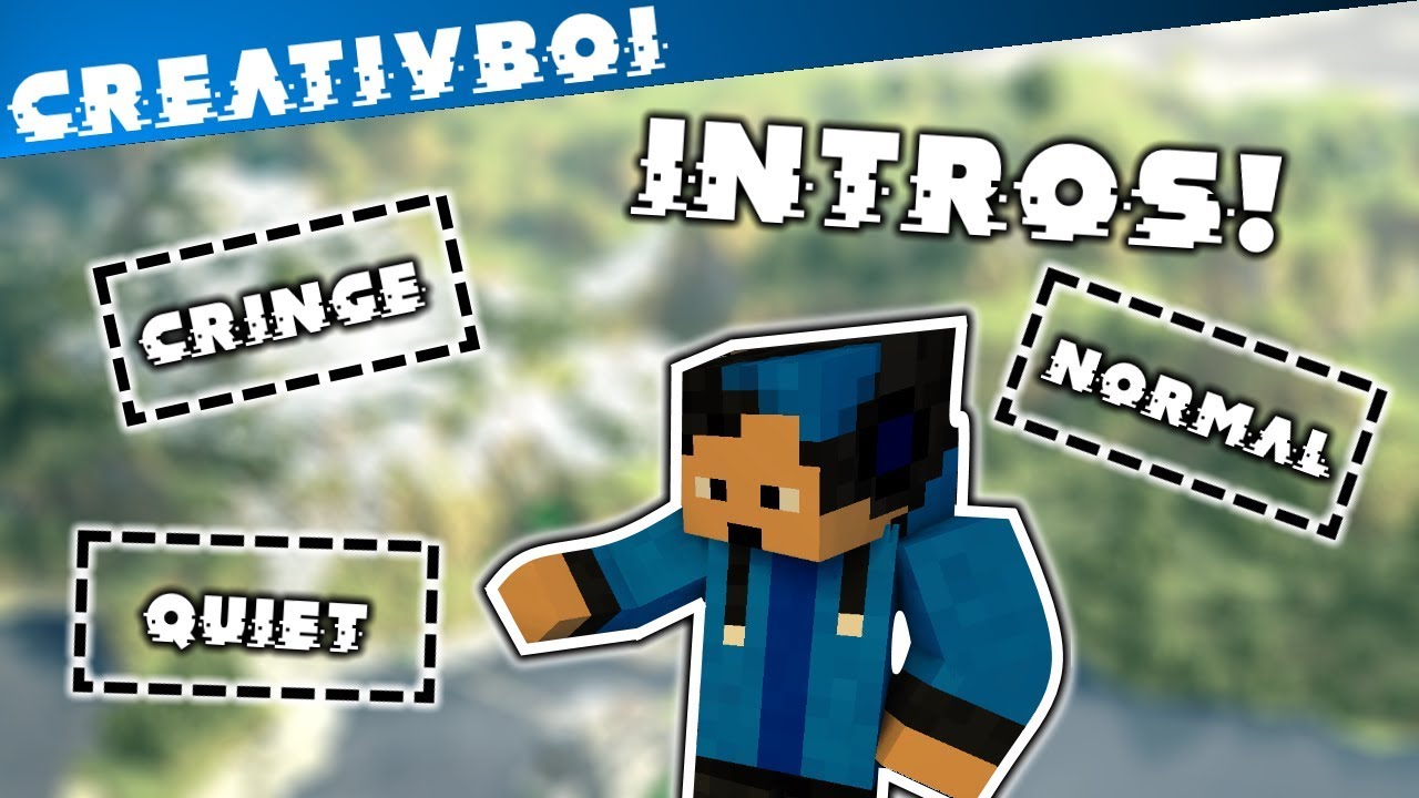 10 Different Types of Minecraft Intros - YouTube