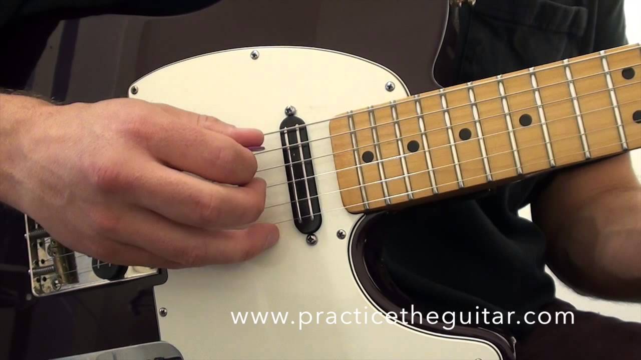 Guitar Lesson-How To Play-Double Triple Picking 1 2 3 4 Finger ...