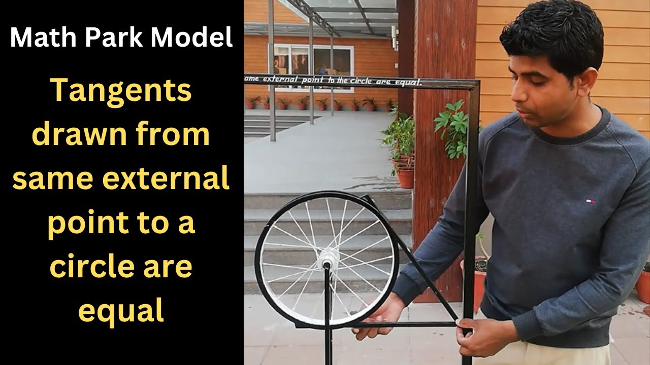 Tangents from an External Point to a Circle are Equal/ Math Park Model ...