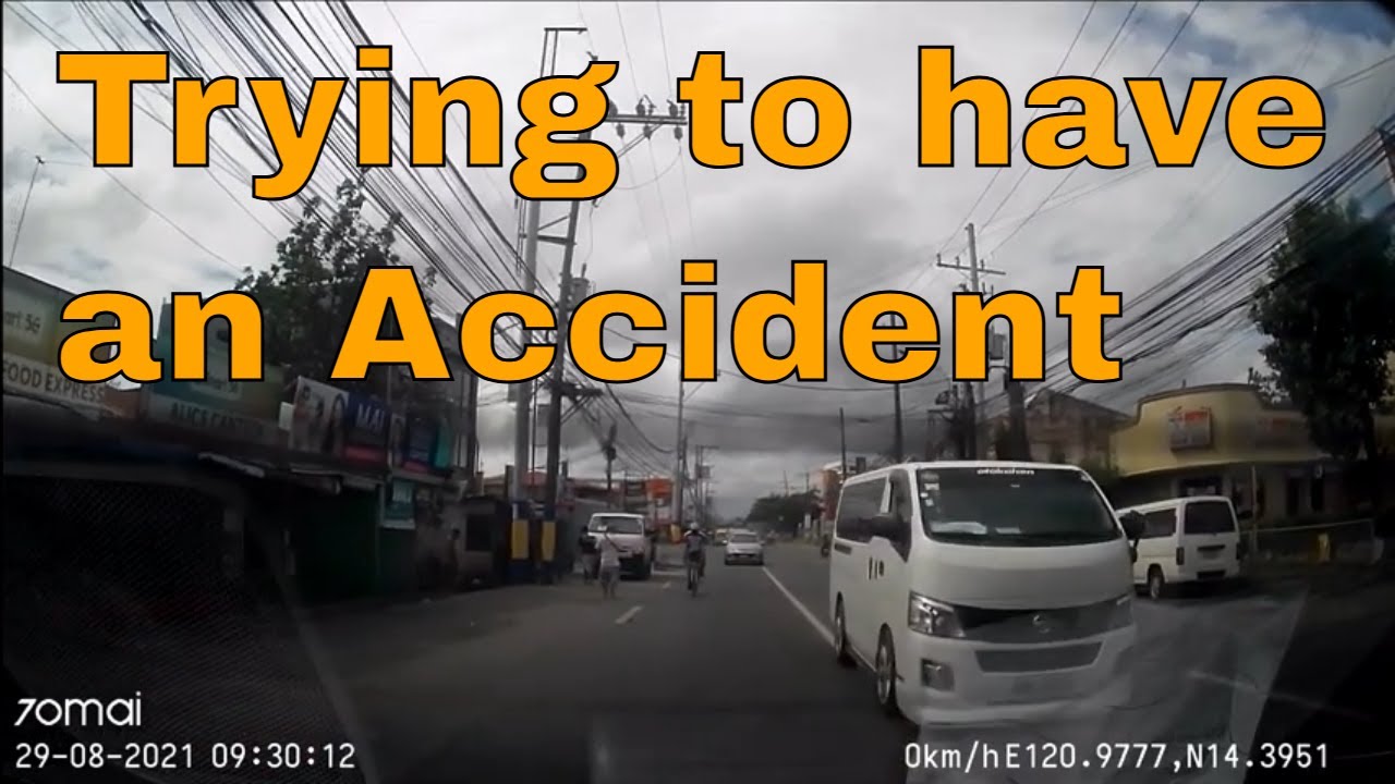 Crazy Van Driver in Imus - YouTube