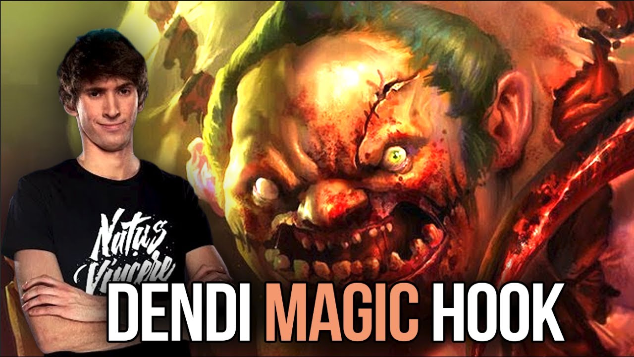 Na`Vi.Dendi Pudge - Magical Hooks - Road to 8k MMR Dota 2 - YouTube