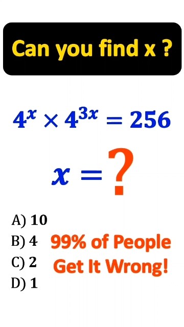 Can you solve this tricky equation? Most of the people get it wrong! 🤔🧠 ...