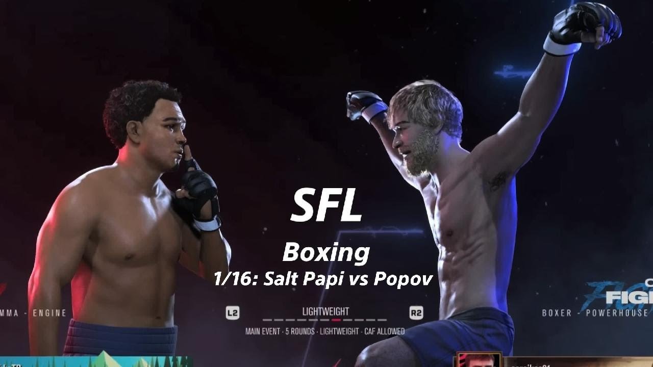 SFL Boxing 3 1/16: Salt Papi vs Popov - YouTube