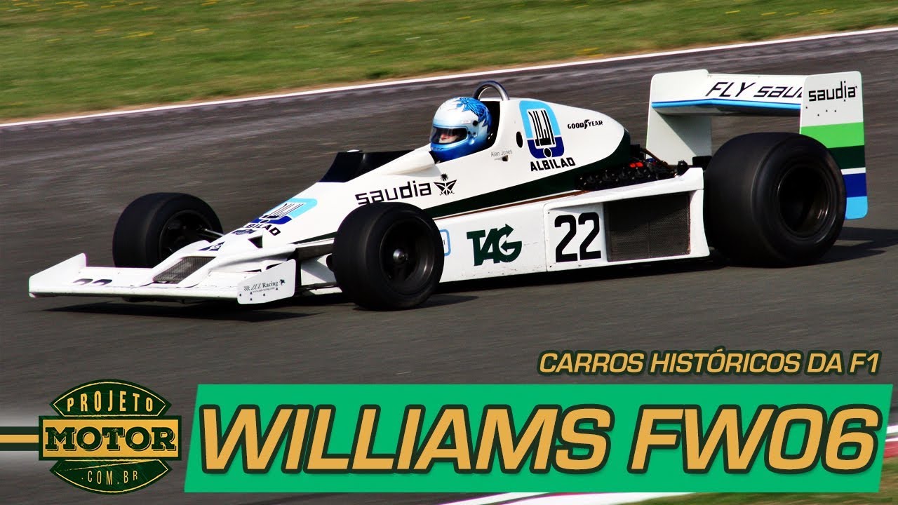 WILLIAMS FW06, O PRIMEIRO DE FRANK E HEAD | Carros históricos da F1 #2 ...