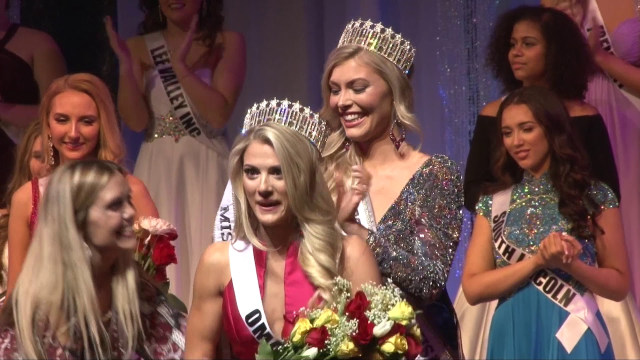 2018 MISS NEBRASKA USA CROWNING MOMENT - YouTube
