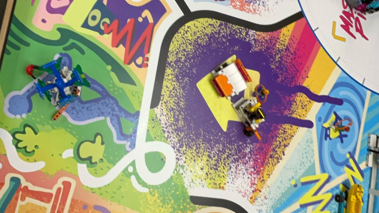 FLL Masterpiece 2024 Run 350 Points - YouTube
