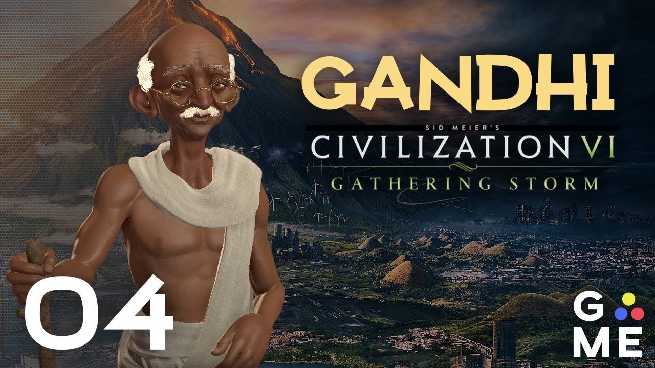 Gandhi - India | Civ 6 Gathering Storm - Let's Play | Episode 4 - YouTube