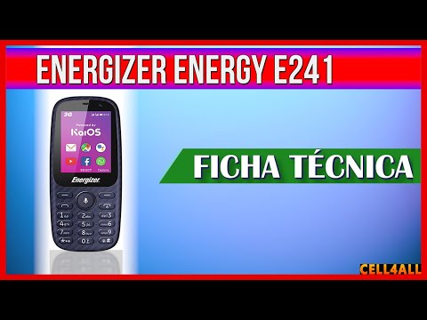 Energizer Energy E241 | Ficha Técnica