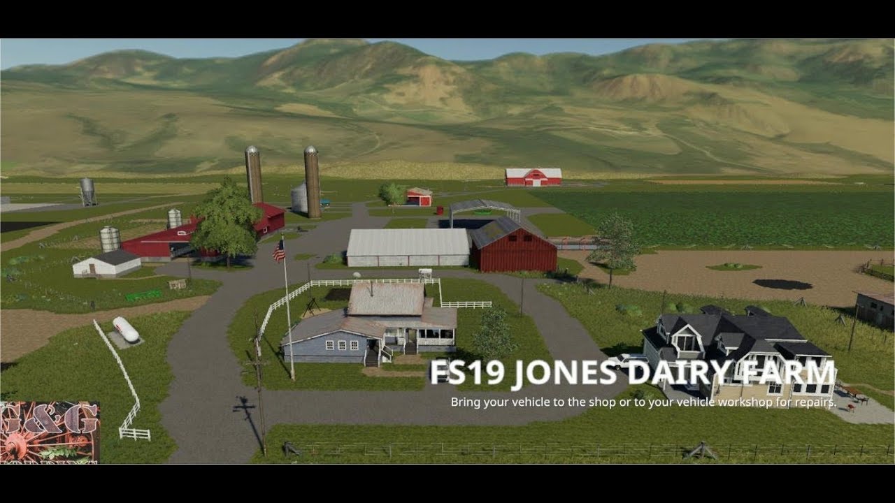 Farming Simulator 19 Jones Dairy (first look) - YouTube