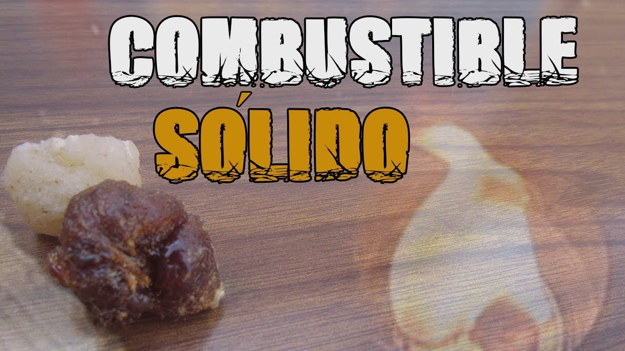 COMBUSTIBLE SÓLIDO (con resina de pino) [IRONBOX] - YouTube