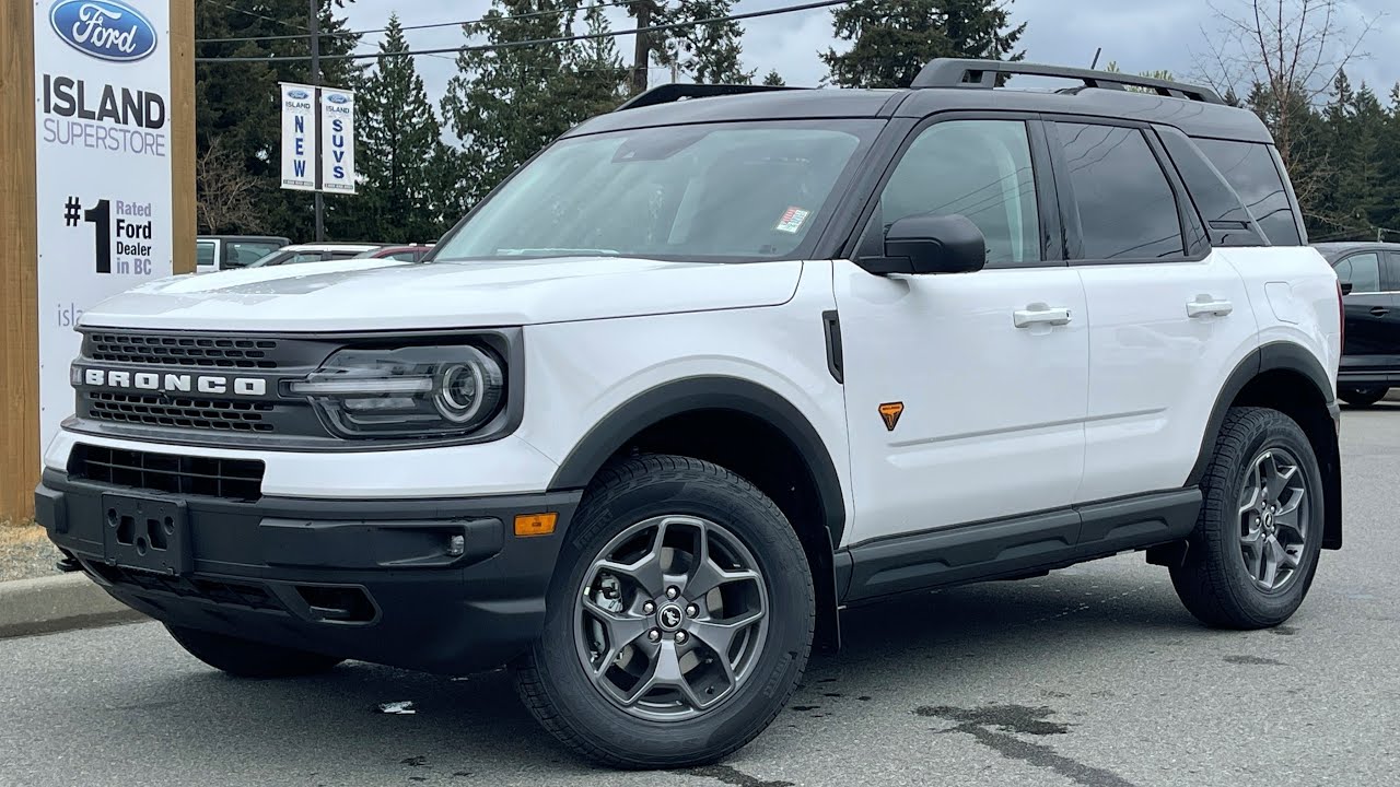 2022 Ford Bronco Sport + Table, NAV, G.O.A.T. Review | Island Ford ...