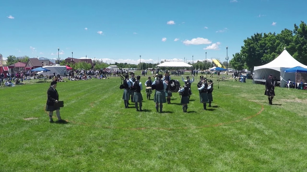 Utah Pipe Band JV SLC 2019 - YouTube