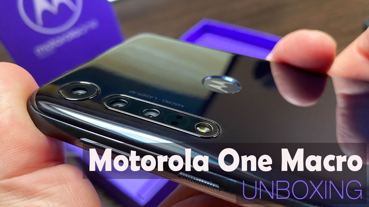 Motorola One Macro Unboxing (Macro Camera Motorola Phone) - YouTube