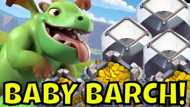 BABY DRAGON FARMING [Th9 Dark Elixir Farming Strategy] Clash Of Clans ...