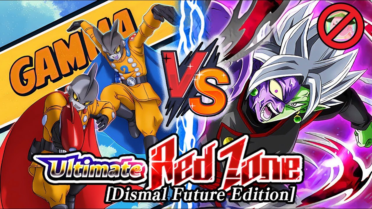 LR GAMMA 1 & GAMMA 2 VS RED ZONE FUSION ZAMASU (NO ITEMS) Dragon Ball Z ...