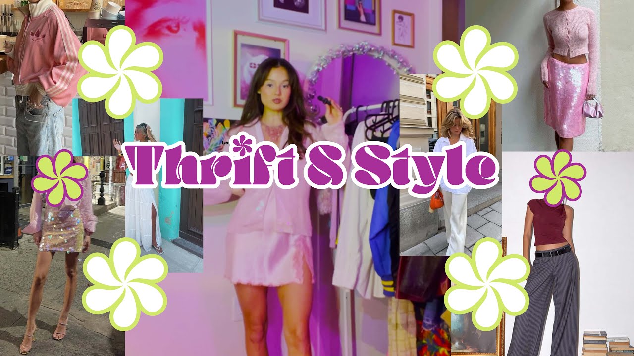Come thrift with me + thrift haul + thrift style | Styling my thrifted ...