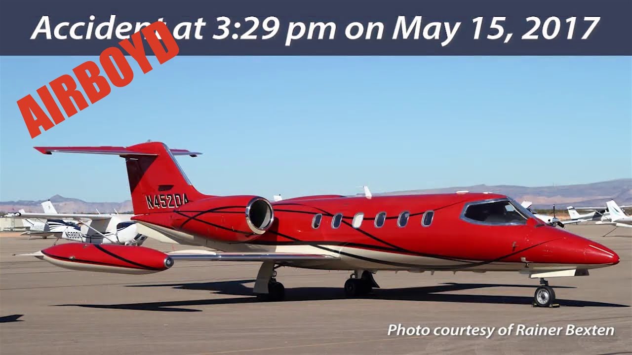 Learjet 35A Teterboro Approach Crash • NTSB Animation - YouTube