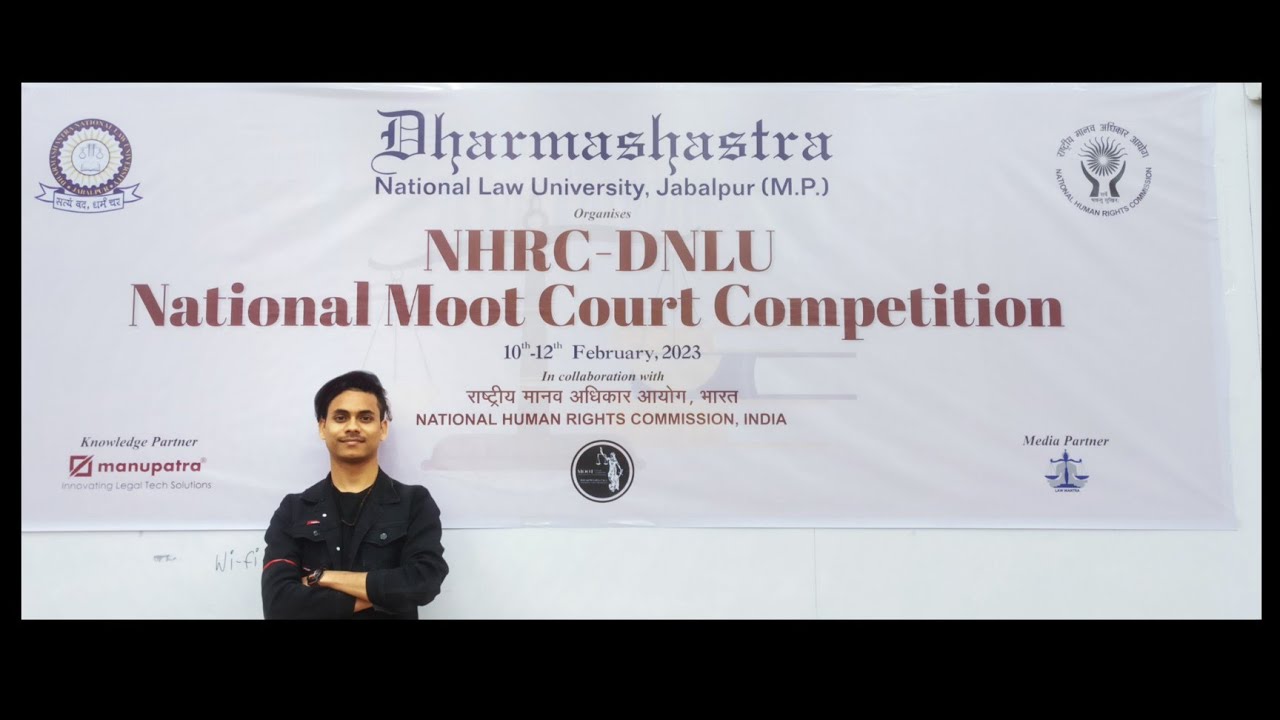 NHRC MOOT DAY 1|DNLU|NLU|COURTROOM|#nlu #mootcourt #court #DNLU - YouTube
