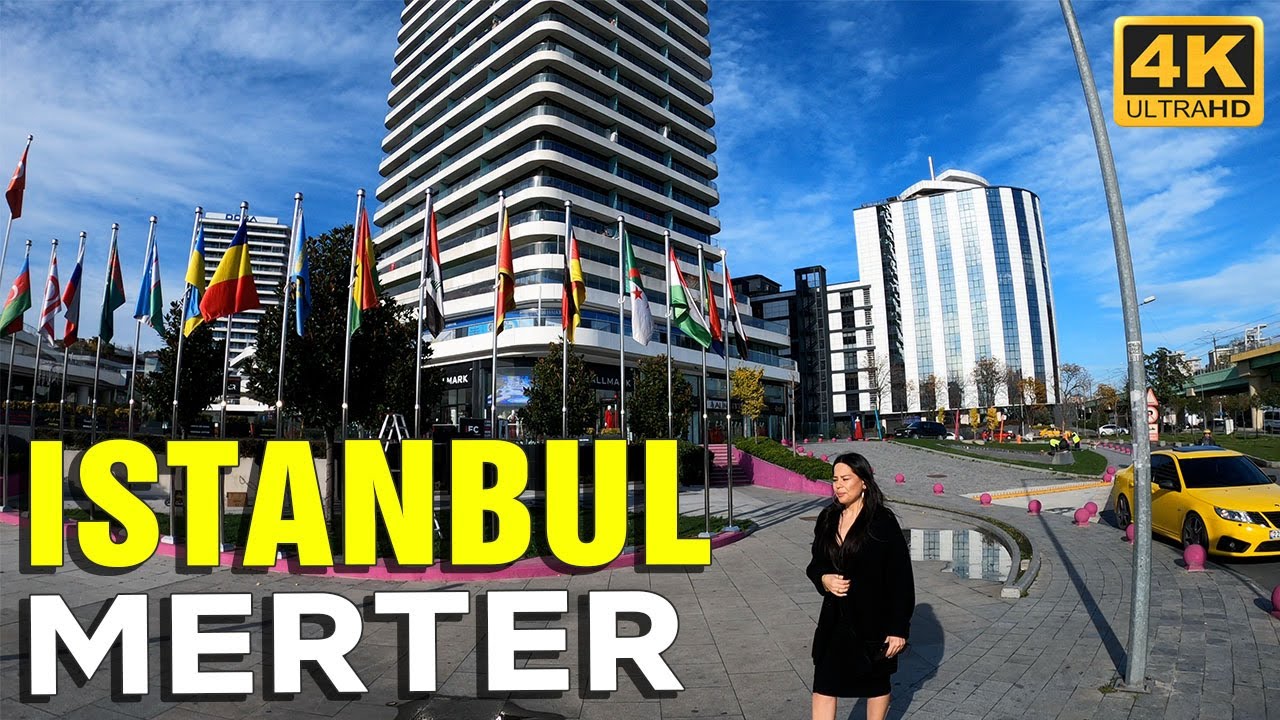 Istanbul Merter Fashion Center Walking Tour | December 2021 | 4K UHD 60 ...