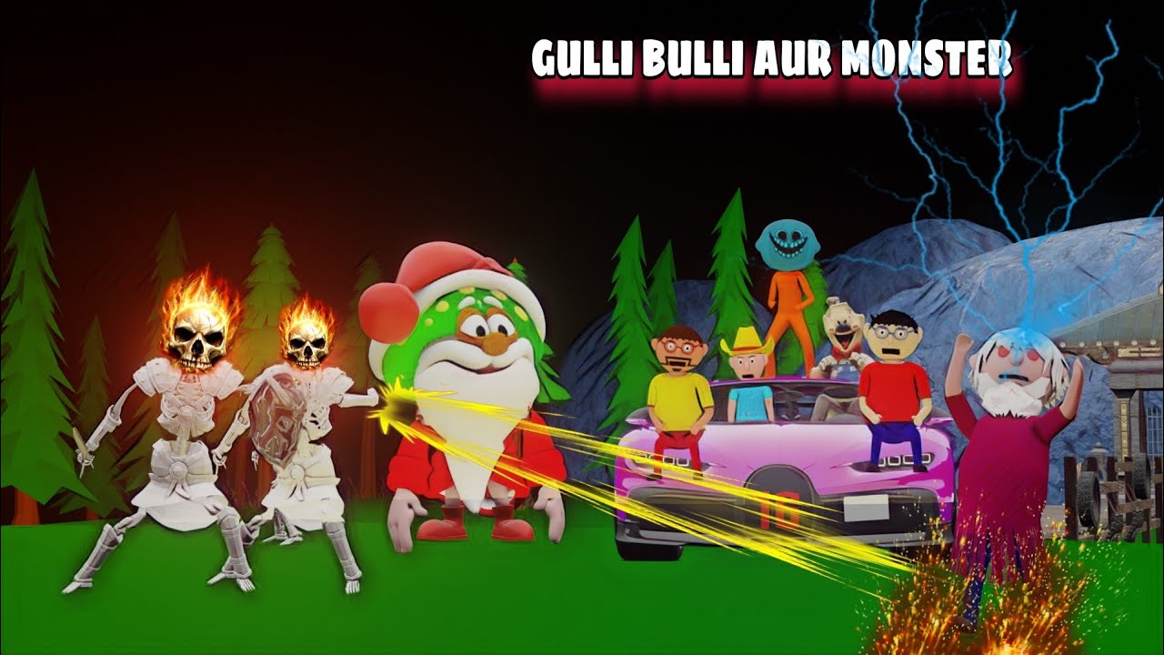 Gulli Bulli Aur Monster Full Story |Gulli Bulli Wala Cartoon |Make Joke ...