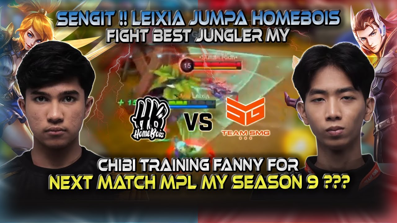 FIGHT 2 BEST JUNGLER MALAYSIA LEIXIA LANCELOT VS CHIBI FANNY | TEAM SMG ...