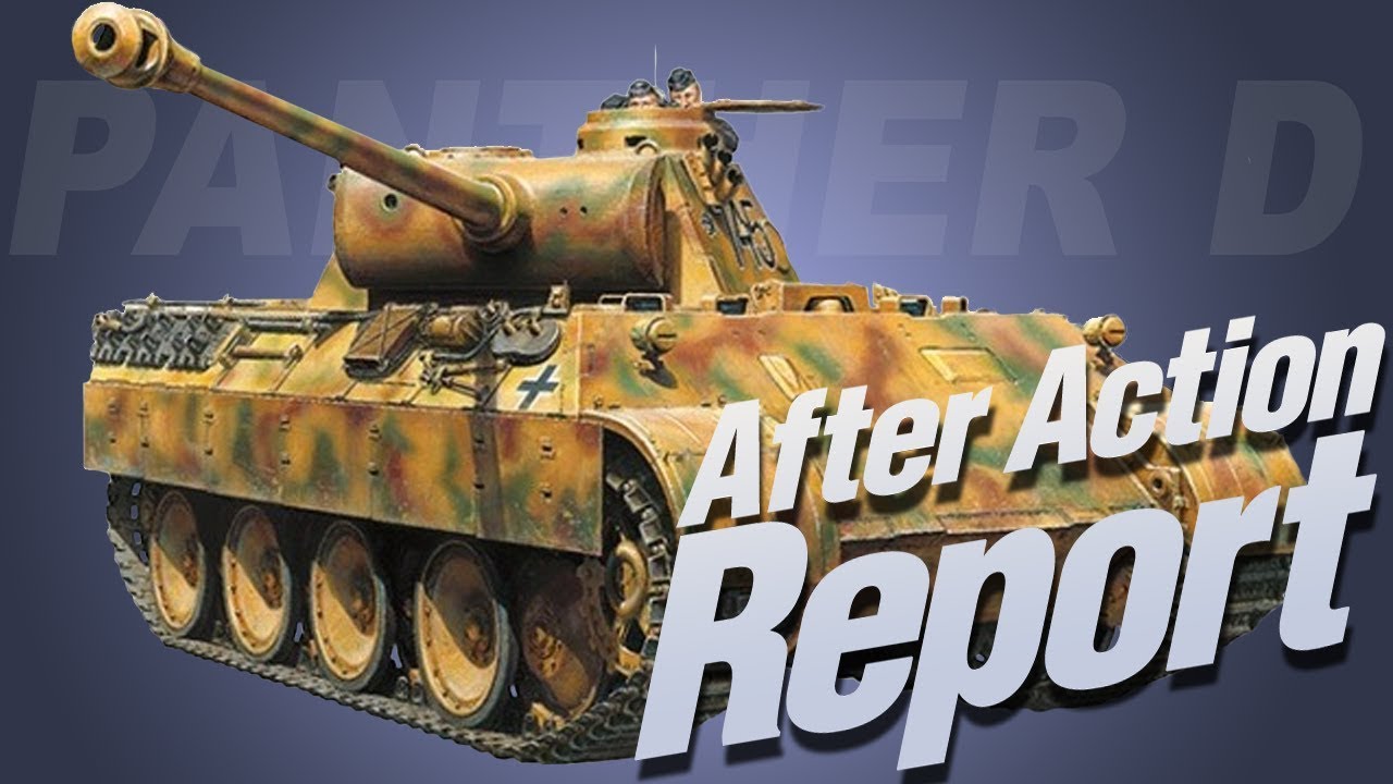 After Action Report: Tamiya 25182 Panther D Special Edition - YouTube