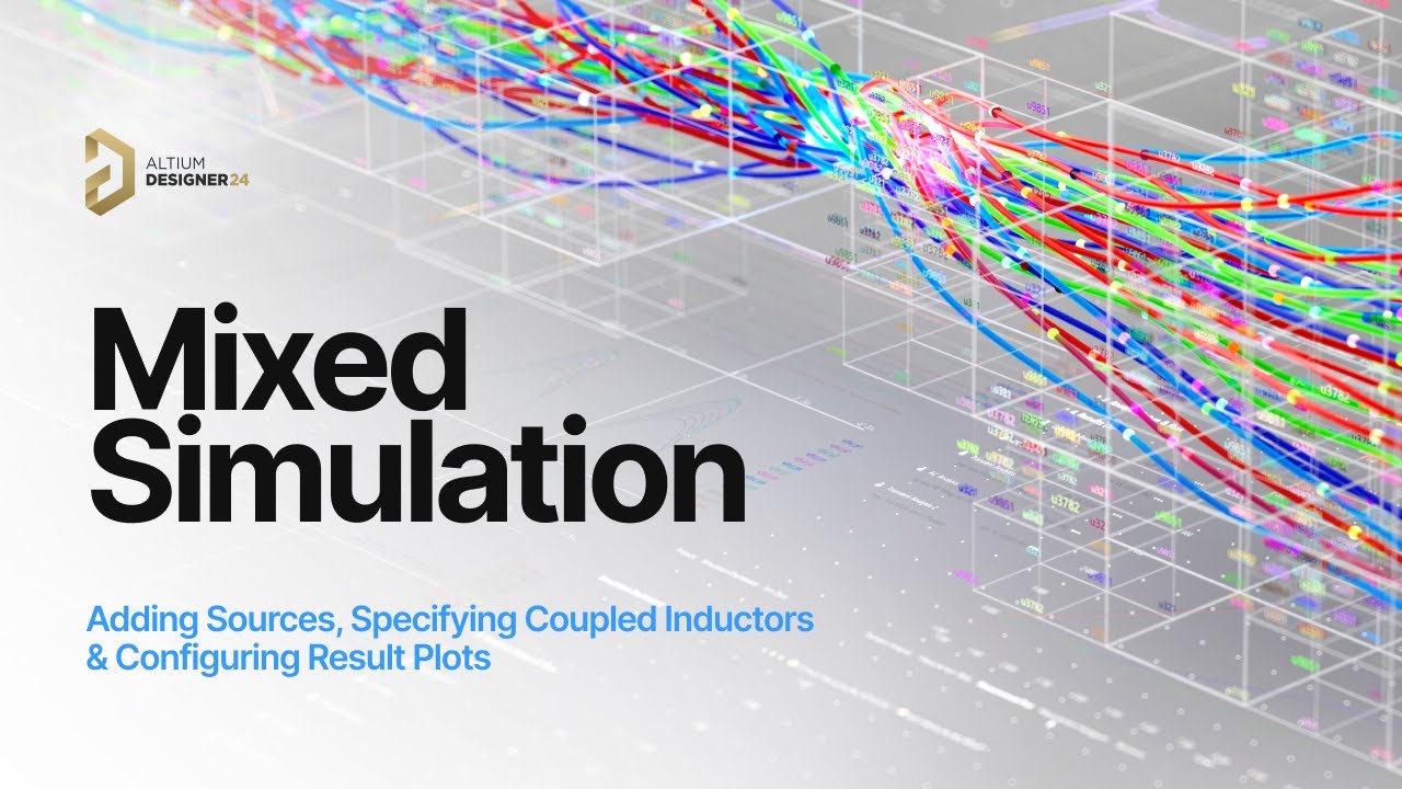 Mixed Simulation Pt. 1: Sources, Coupled Inductors, Result Plots - YouTube
