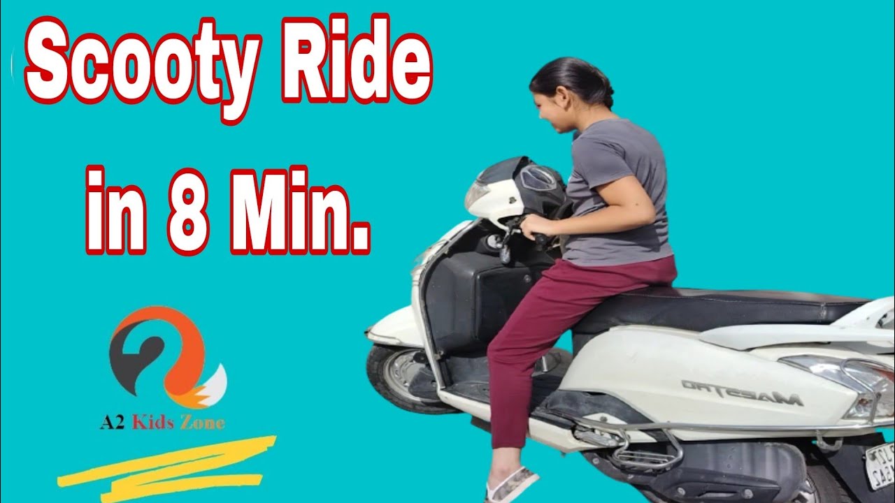 Ride Scooty 🛵 in 8 Minutes #ridescooty #ride #viral - YouTube