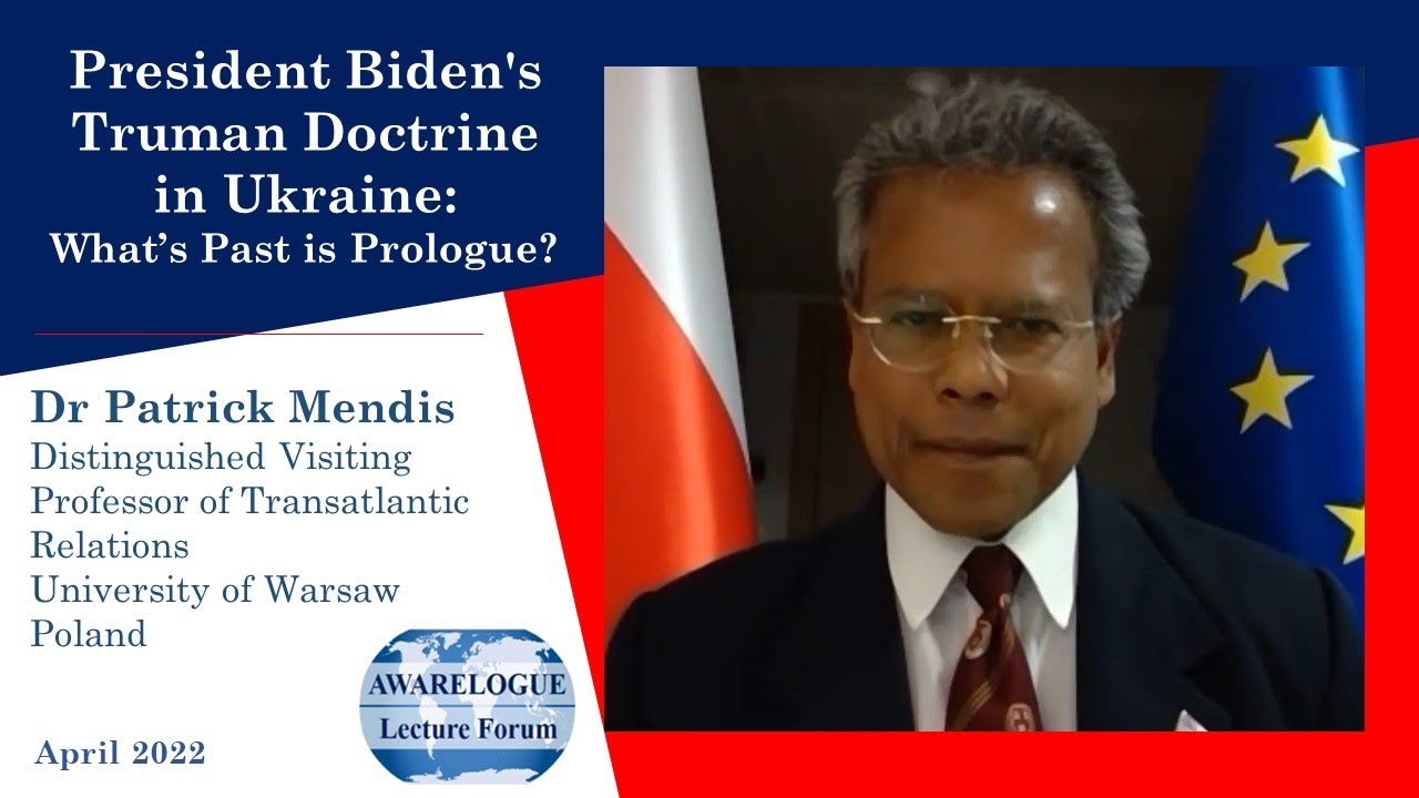 AWARELOGUE LECTURE FORUM - Dr Patrick Mendis - April 2022 - YouTube