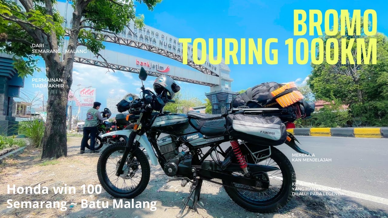 Pertama kali honda win Touring Bromo honda win 100 | semarang - Malang ...