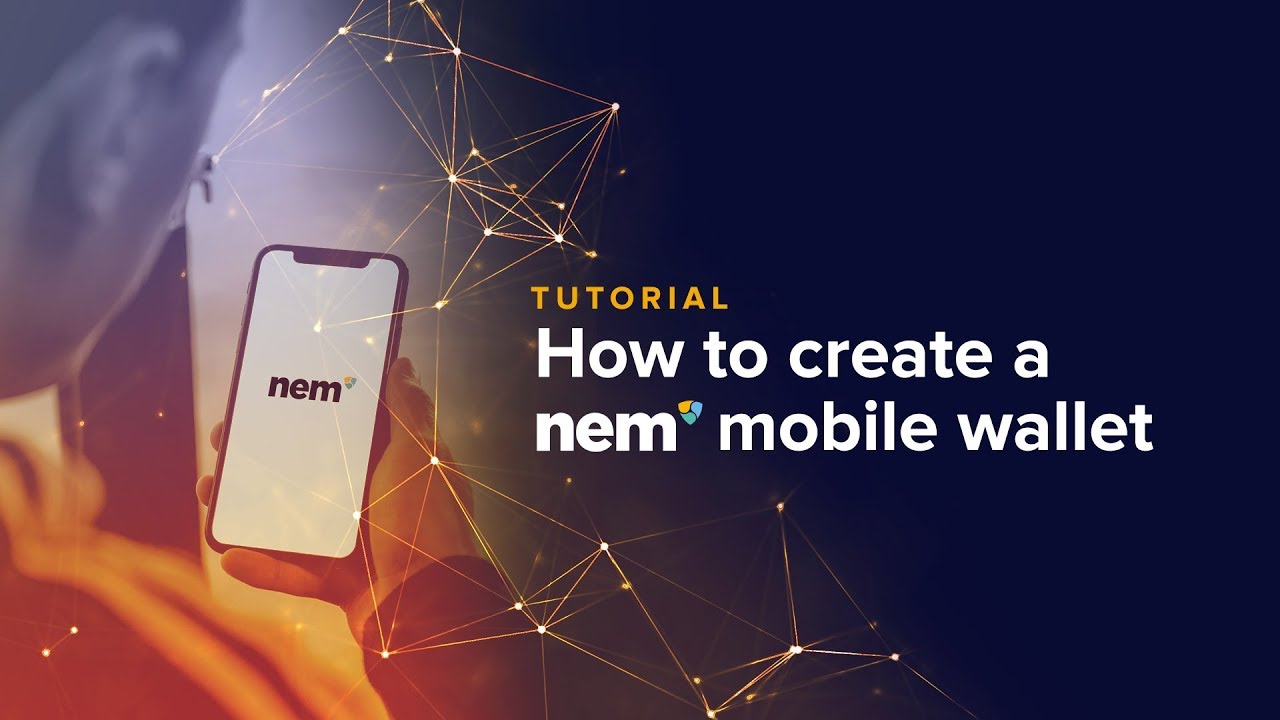 Tutorial: How to create a NEM mobile wallet and export to desktop client - YouTube