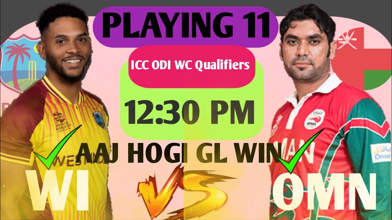 West Indies vs Oman Dream11 Prediction! WI vs OMN Dream11 Team ...