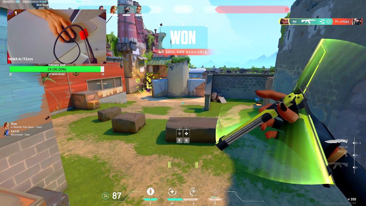 This cyan 𝘾𝙧𝙤𝙨𝙨𝙝𝙖𝙞𝙧 Got Me BANNED In Valorant - YouTube