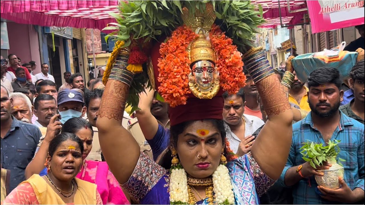 Jogini Shyamala at Secunderabad Bonalu 2022 | Jogini Shyamala Singam ...