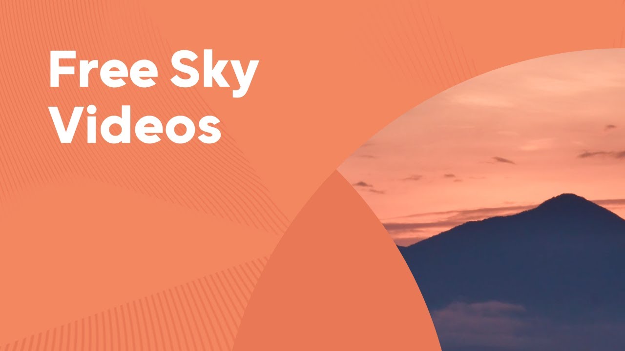 Sky Free Stock Footage - Free Stock Video Compilation - YouTube