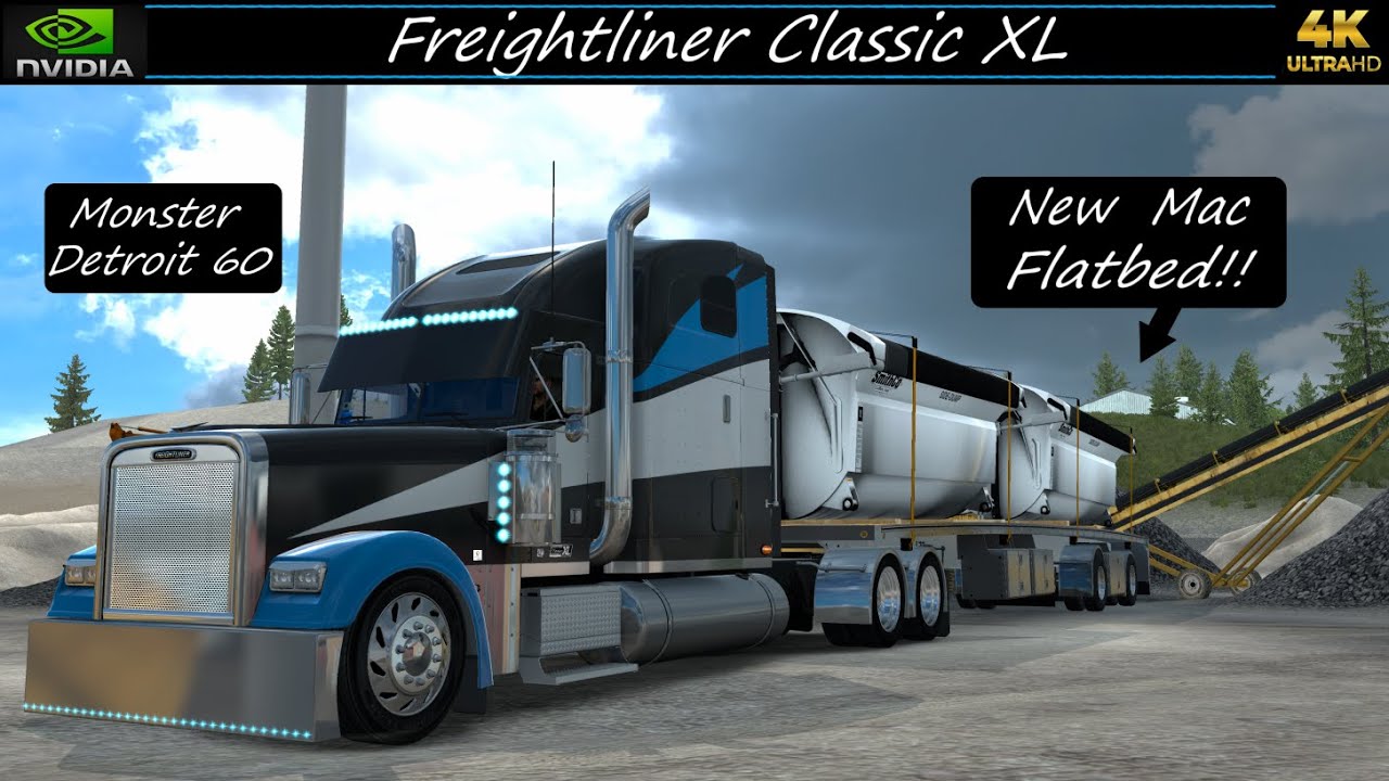 *New Mac Flatbed Edit* Dump Body Haul Colville to Coeur d'Alene Project ...