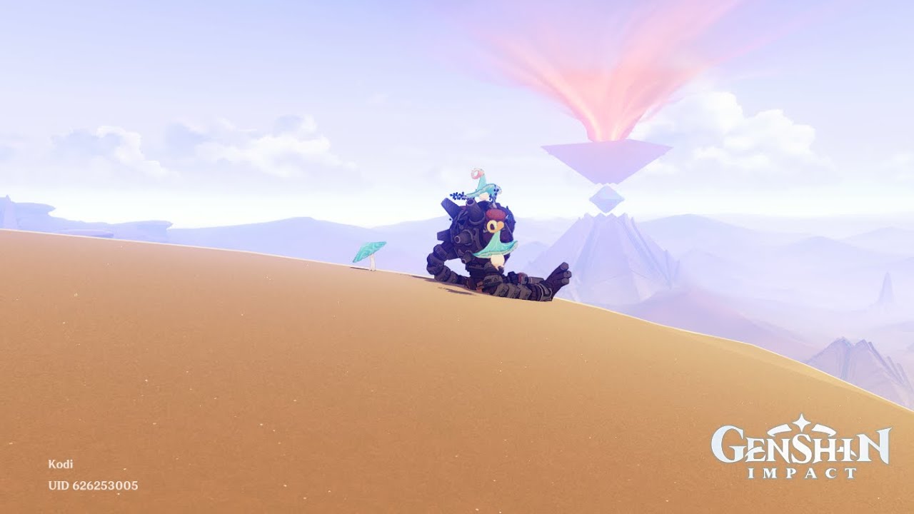 Genshin Impact lofi ASMR | random exploration and character building ...