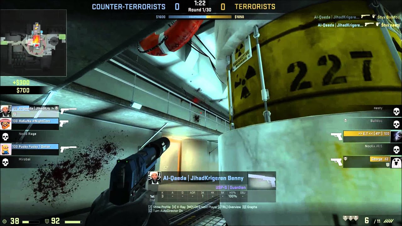 USP-S Ace in Nuke | Distinguished Master Guardian - YouTube