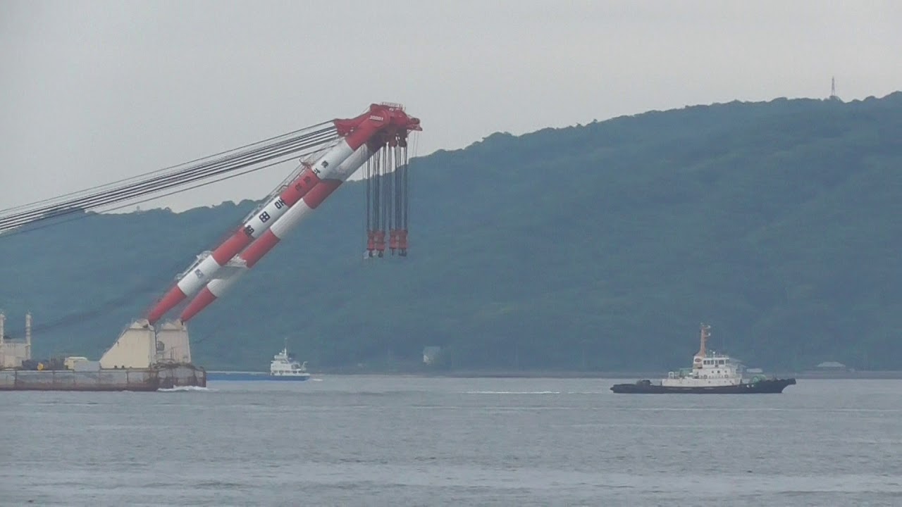 Hoist ship YOSHIDA-GO No 28 5/2020a - YouTube