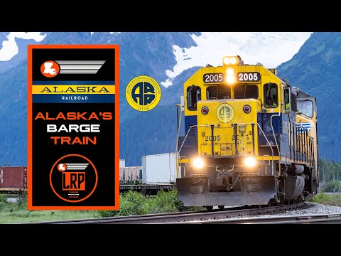 Alaska Railroad's Barge Train!