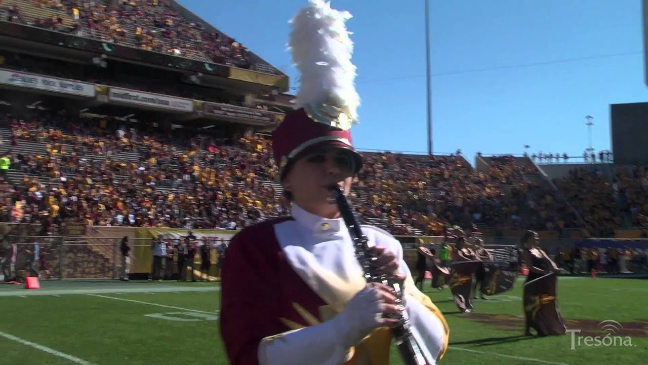 11-21-15 ASU Marching Band vs Arizona Wildcats - YouTube