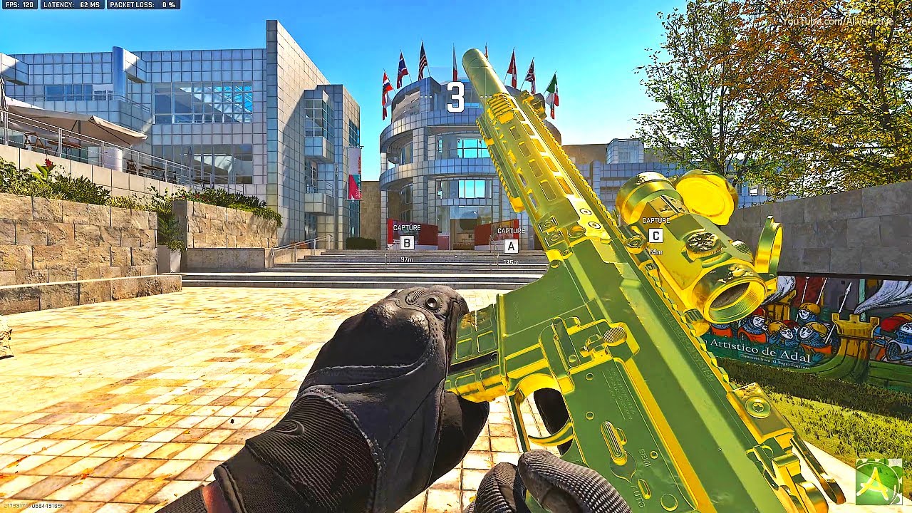 M4 | CoD Modern Warfare 2: Domination Gameplay at Valderas Museum (No ...