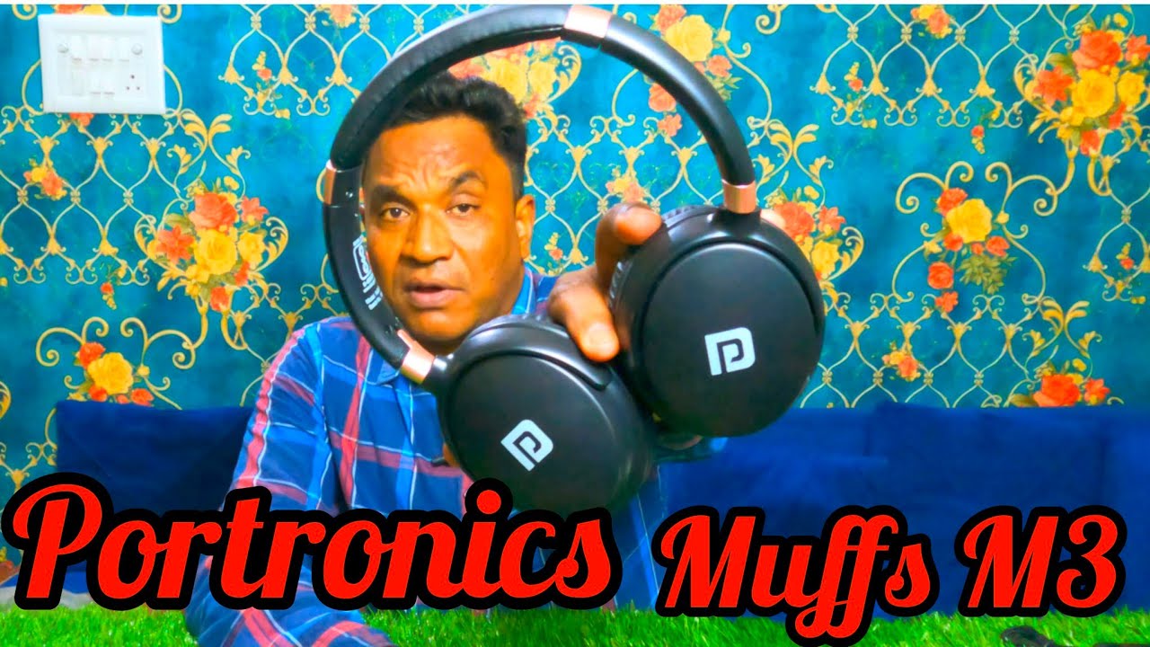 Portronics Muffs M3 Wireless Headphones - YouTube
