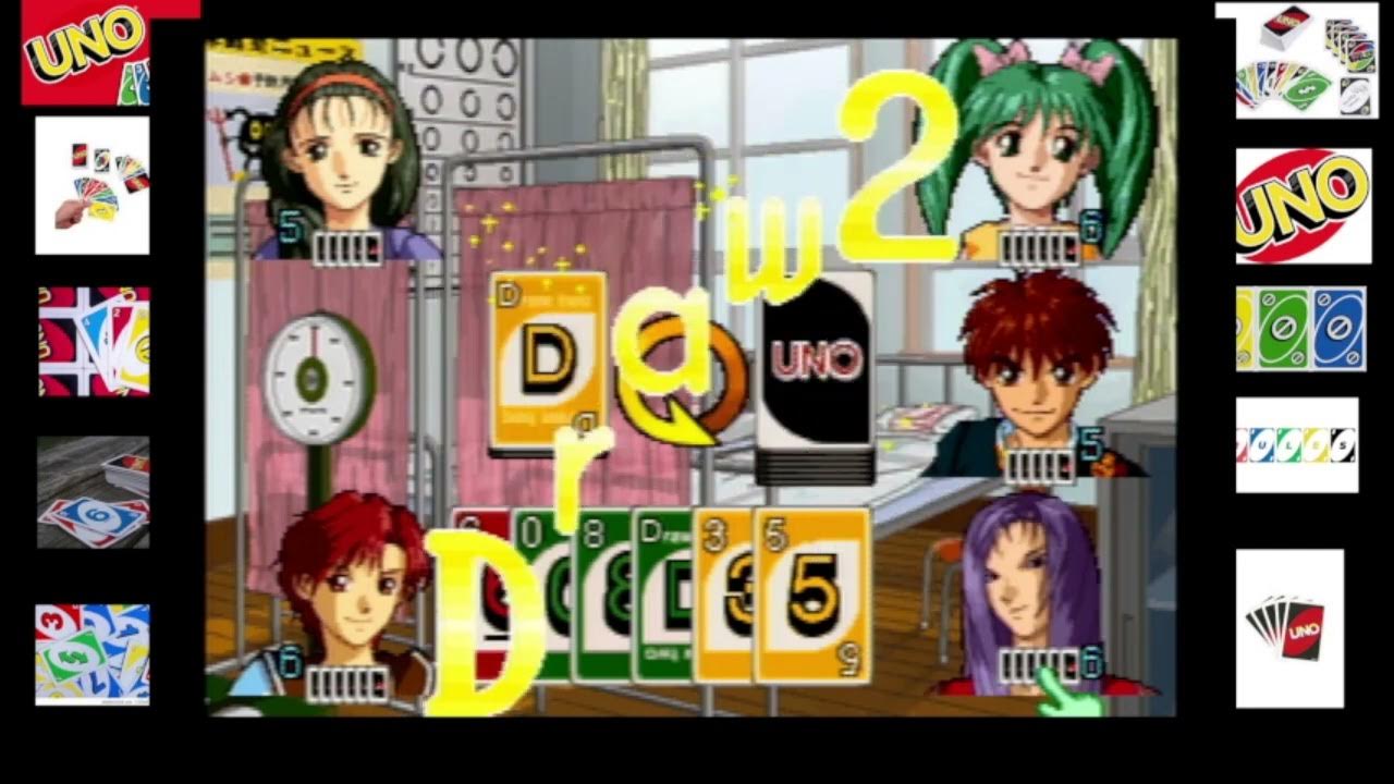 Uno DX 5 Player 100 Point Game - YouTube