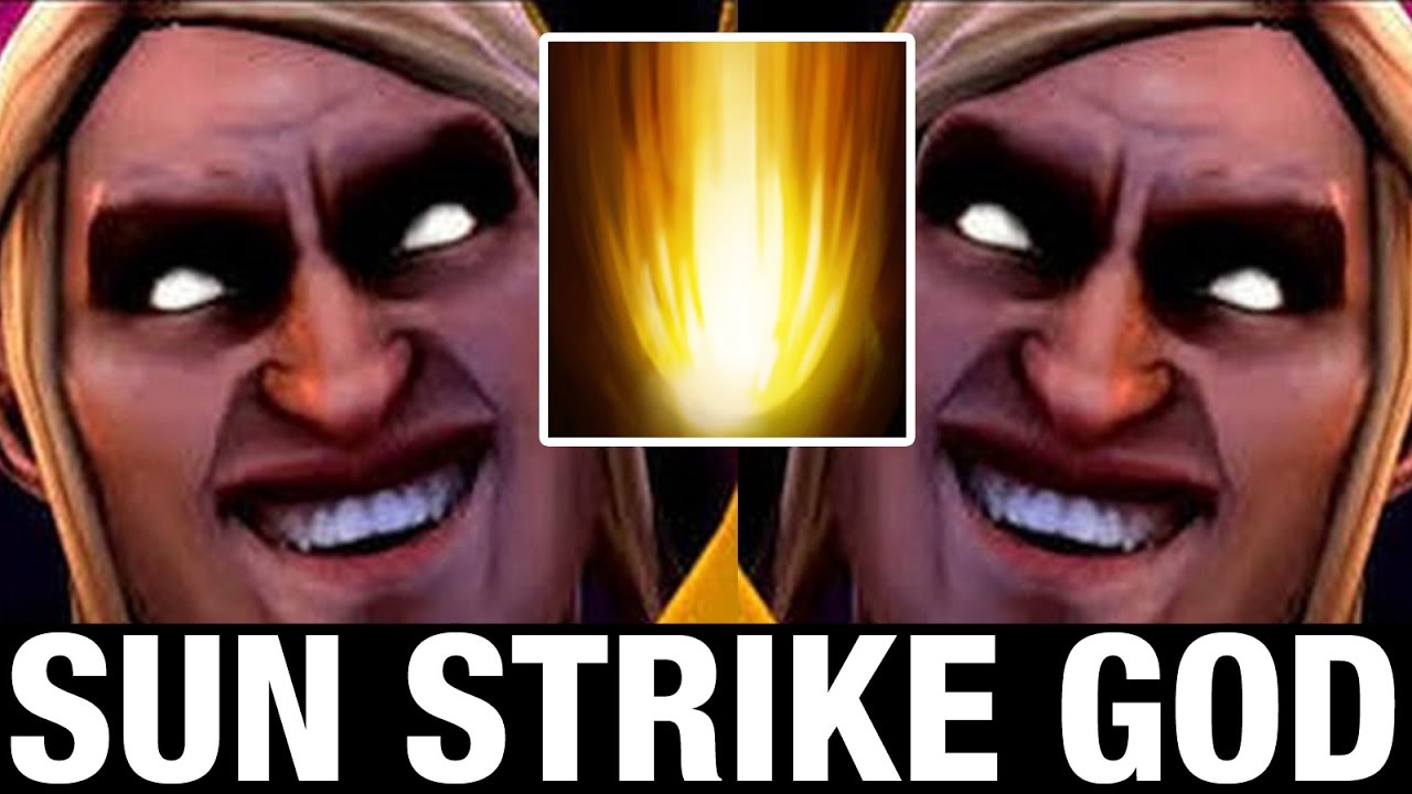 SUN STRIKE GOD - SumIYa Plays Invoker - Dota 2 - YouTube