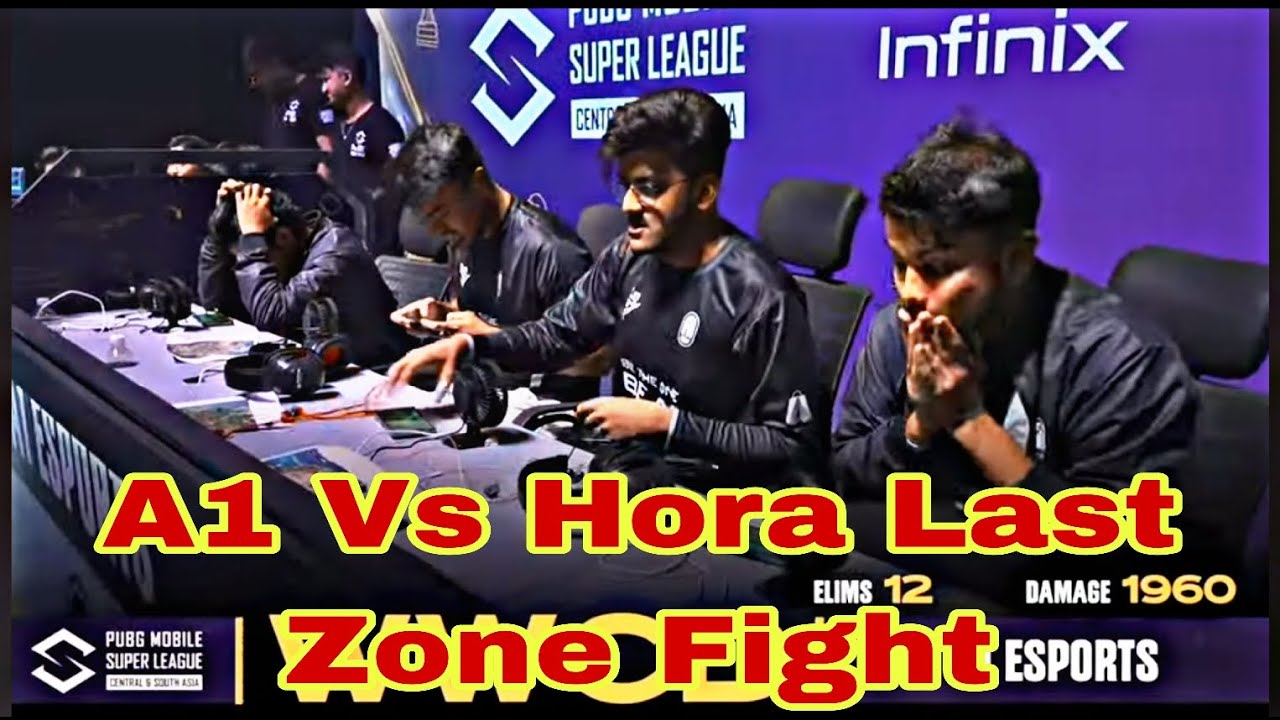 A1 Vs Hora Fight Last Zone PMSL Pubg Mobile - YouTube